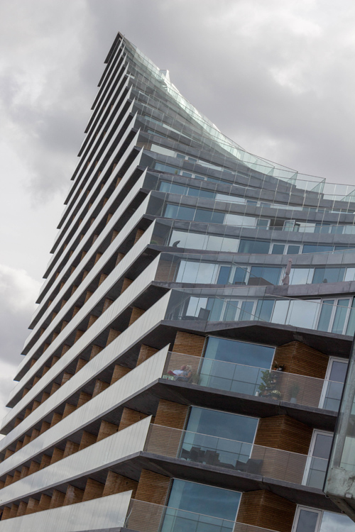 Aarhus docklands – watersport fun and avantgarde architecture – map on ...